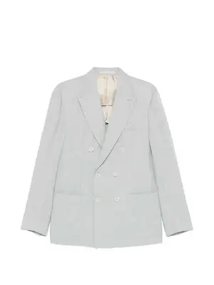 Eleventy Double-breasted Linen Suit