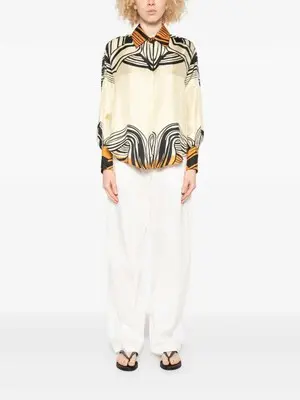 Raquel Diniz Bahia Printed Twill Shirt