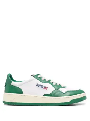AUTRY Two-tone Sneakers - Green