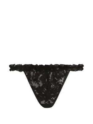 Dolce & Gabbana Lace Briefs - Black