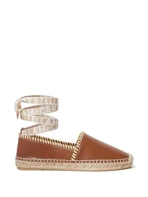 Stella McCartney Espadrilles With Ankle Tie - Brown