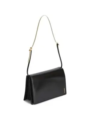 JIL SANDER Small File Leather Shoulder Bag