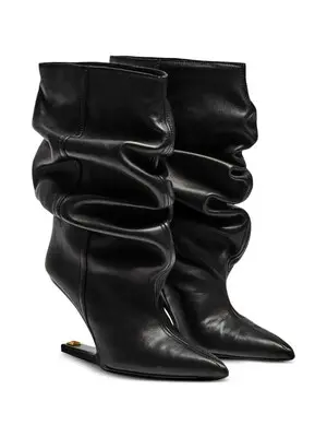 Balmain No-wedge Ankle Boots