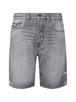 DIESEL® Distressed Denim Shorts