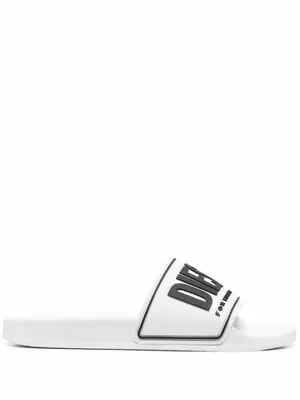 DIESEL® Sa-mayemi Cc Slides With Logo - White