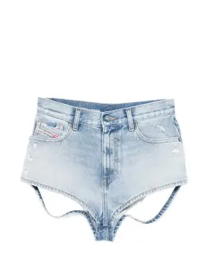 DIESEL® Distressed-look Shorts - Blue