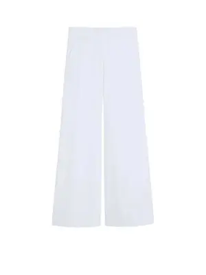 Max Mara Corona High-waisted Pants - White