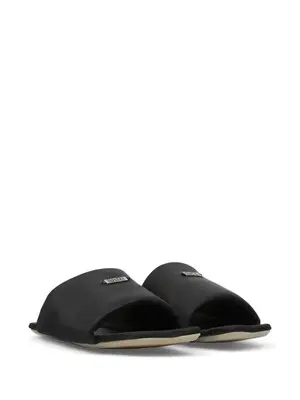 MAISON MARGIELA Sandals With Logo Plaque