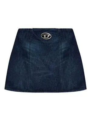 DIESEL® De-sweny-s1 Denim Miniskirt - Blue