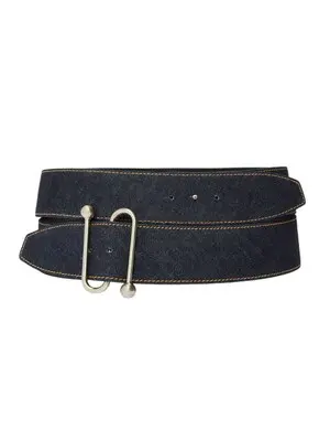 Sportmax Denim Belt - Blue