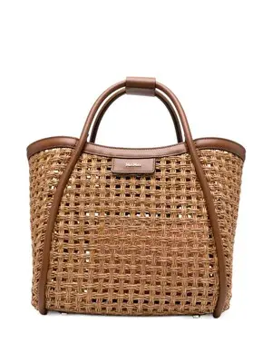Max Mara Small Marine Tote Bag - Brown