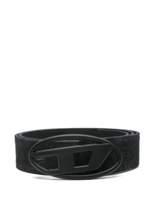 DIESEL® Oval D Leather Belt