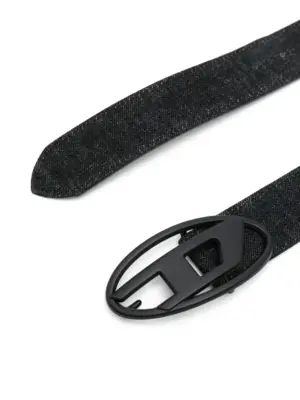 DIESEL® Oval D Leather Belt