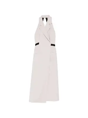 Max Mara Collared Midi Dress - Brown