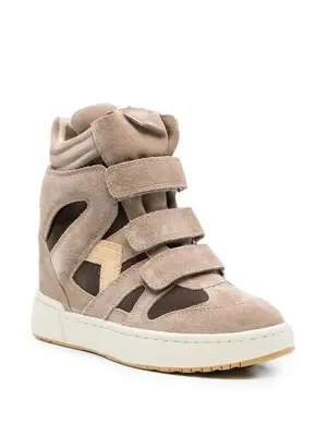 MARANT Im3 Suede High-top Sneakers - Brown