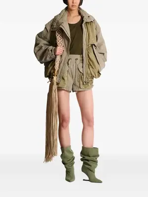 Balmain Bomber Jacket - Green