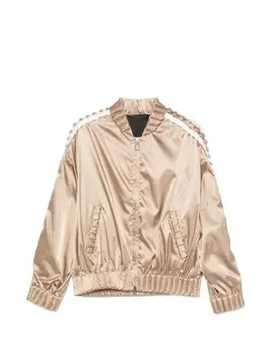 Balmain Bomber Jacket - Metallic