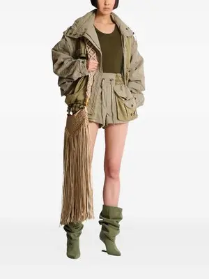 Balmain Cargo Shorts With Elastic Waist