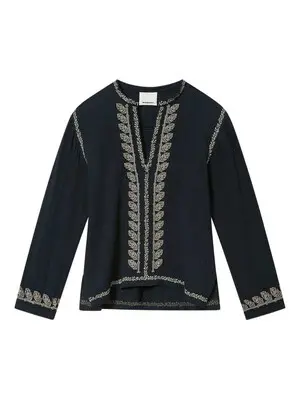 MARANT Cizalie Embroidered Top