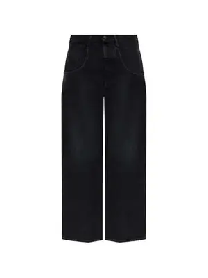 Amiri Maison Margiela Straight-leg Jeans - Black