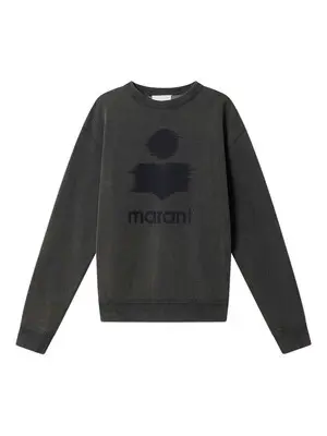 MARANT Mikoy Printed Sweatshirt - Black