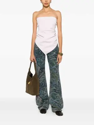 Etro Paisley Print Jeans