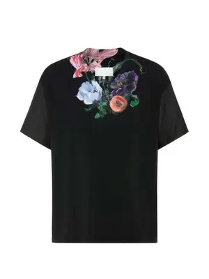 MAISON MARGIELA Floral T-shirt