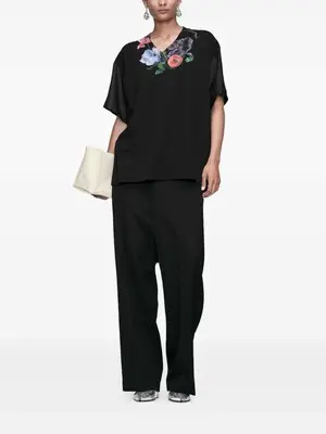 MAISON MARGIELA Floral T-shirt
