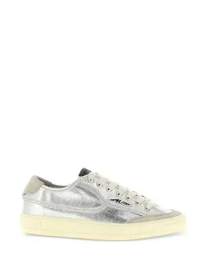 AUTRY Windscape Suede Sneakers - Metallic