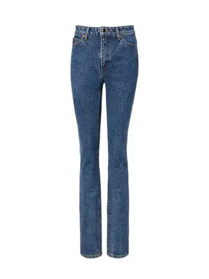 Khaite Daria Slim Jeans - Blue