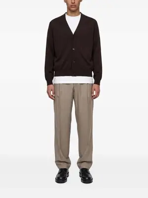Thom Browne V-neck Cardigan - Brown