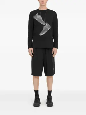 MM6 X SALOMON Mm6 Maison Margiela X Salomon Graphic Print Sweatshirt