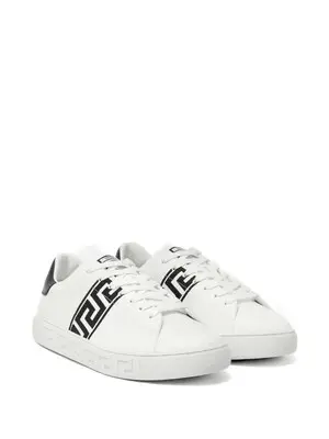 Versace Greca Embroidered Sneakers