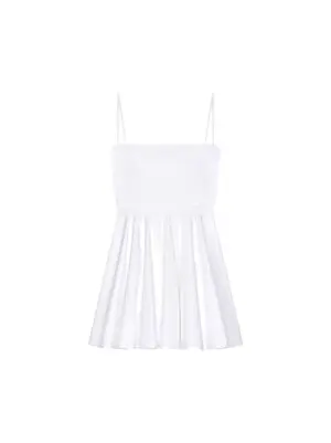Givenchy Poplin Mini Dress With Slit