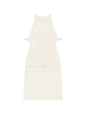 COURREGES Short Dress With Belt - White