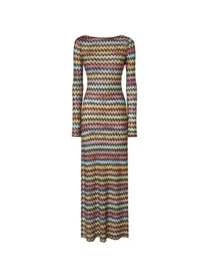 Missoni Beach Cover-up With Zigzag Pattern - Multi
