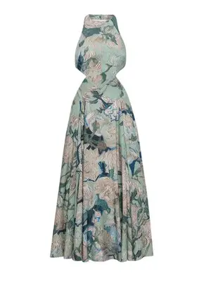 Givenchy Printed Dress - Green