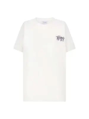 Attico And Multicolored T-shirt - White