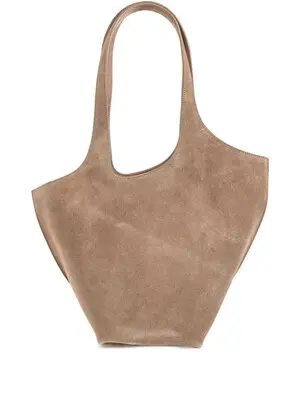 Attico La Scoop Shoulder Bag - Brown