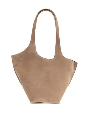 Attico La Scoop Shoulder Bag - Brown