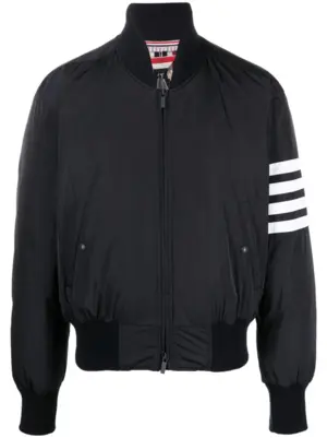 Thom Browne Bomber Jacket With 4-stripe Detail
