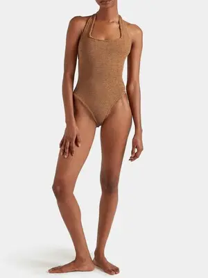 Hunza G Halterneck One-piece Swimsuit