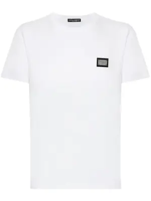 Dolce & Gabbana Dg Essentials Crew Neck T-shirt - White