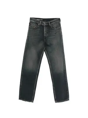 DIESEL® 1988 D-ark Distressed Straight-leg Jeans - Blue