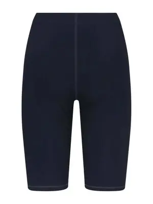 JIL SANDER Printed Logo Cycling Shorts - Blue