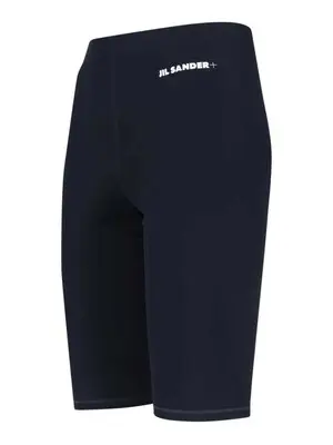 JIL SANDER Printed Logo Cycling Shorts