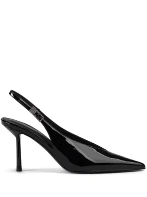 LE SILLA Glossy Leather Pumps
