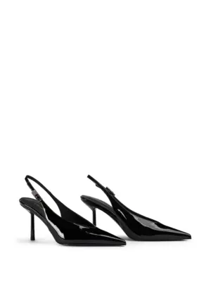 LE SILLA Glossy Leather Pumps