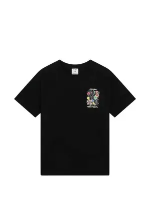 Casablanca Graphic Print T-shirt - Black