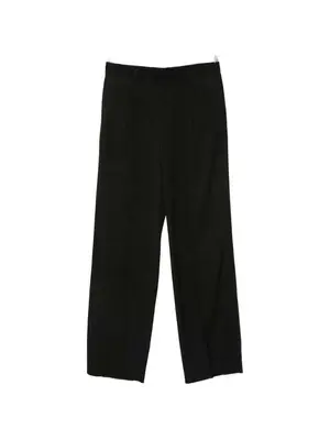 LARDINI Wide-leg Trousers With Pressed Pleats